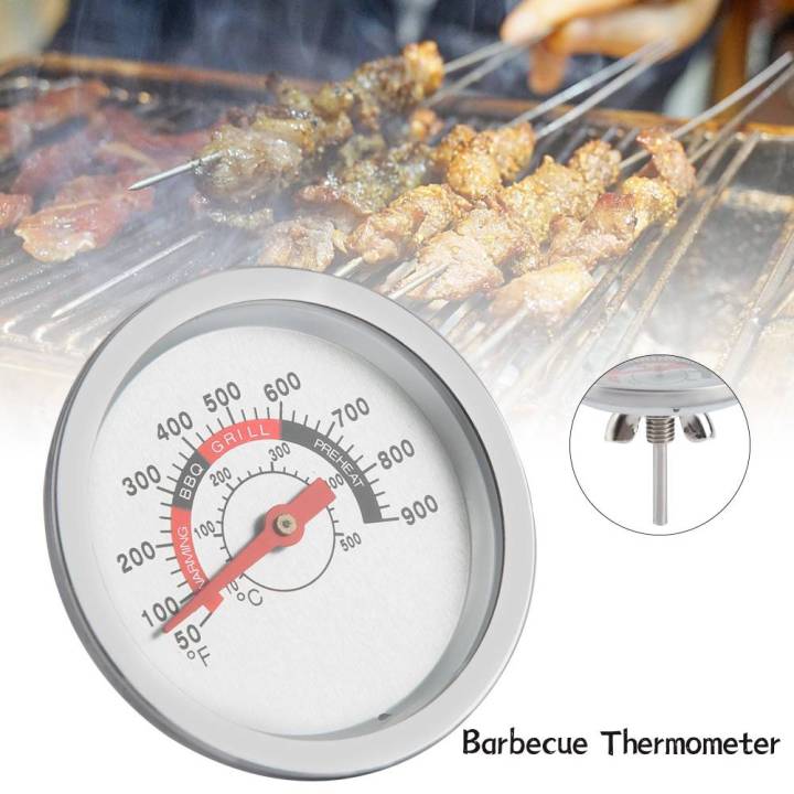 Household T rmometers Stainless Steel Ba ecue BBQ Smoker Grill rmometer ...