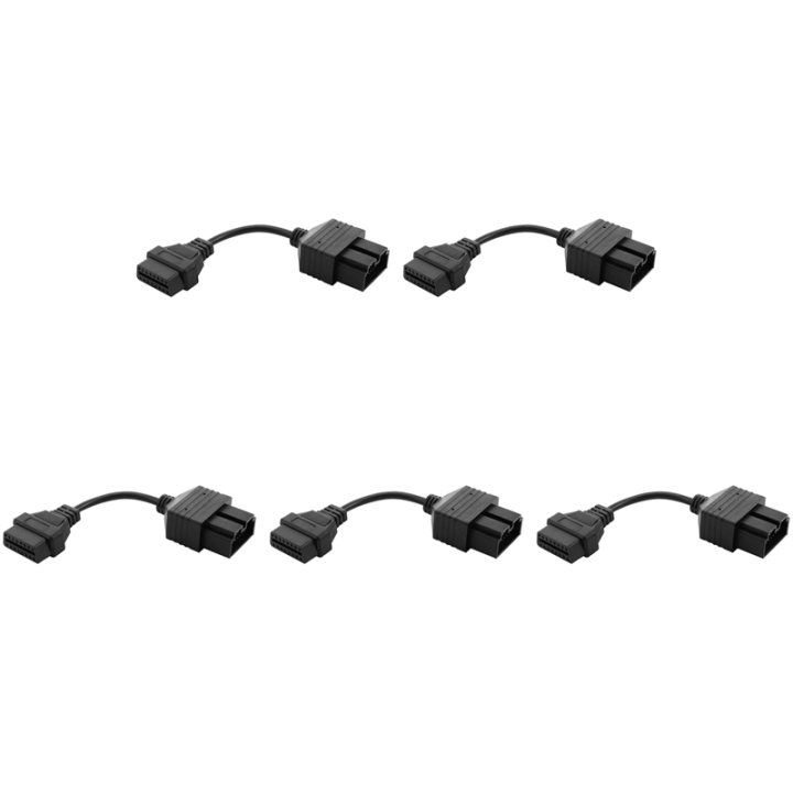 5X Cable for 20 Pin to 16 Pin OBD2 OBD Diagnostic Tool Scanner Code ...