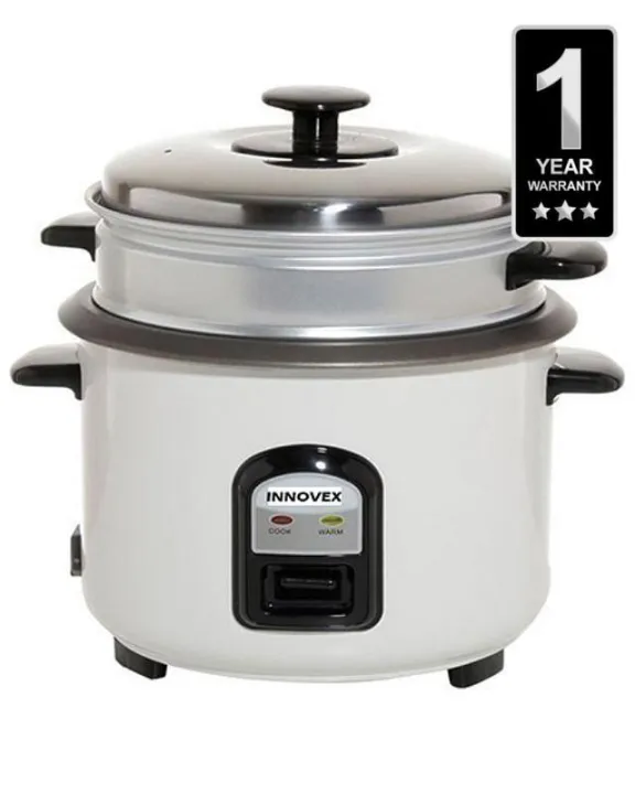 INNOVEX Rice Cooker - White - IRC 42I | Daraz.lk