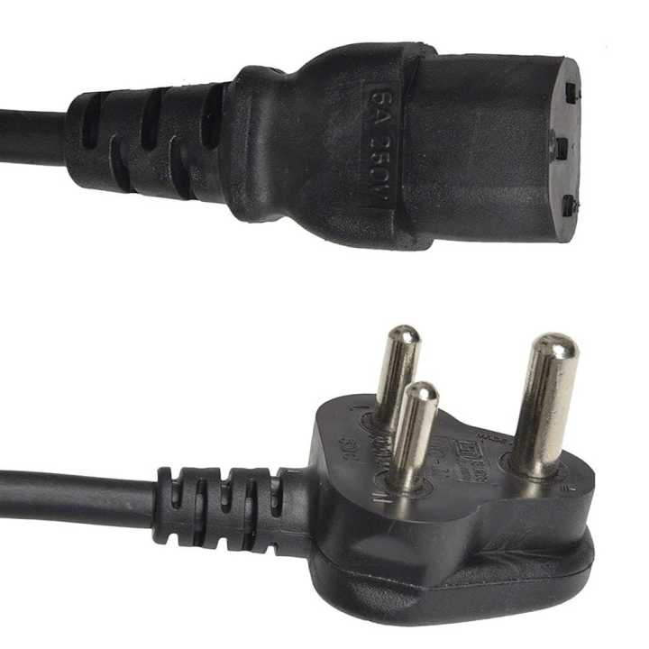 Laptop Power Cable 3 Pin Sq | Daraz.lk
