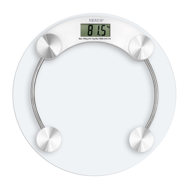 Round Shape Glass Digital weighing scale for body weight, Bathroom ...