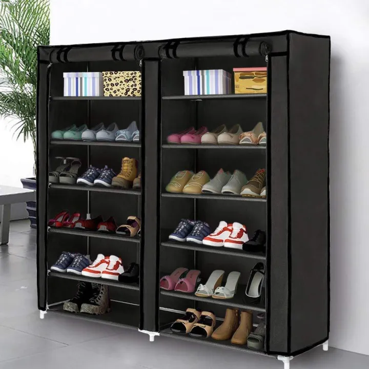 6 Layers Double Side Shoe Rack | Daraz.lk