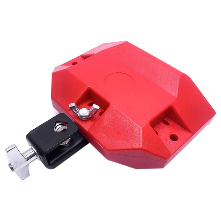 ARELENE Jam Drum Block Musical Instrument Plastic with 3 Sided Mount ...