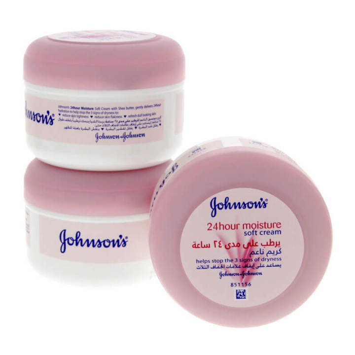 JOHNSON'S 24hour Moisture Soft Cream - 200ml aj 1 | Daraz.lk