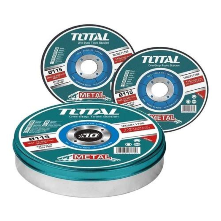 Total 4.5" Inch Metal Cutting Disc, Cutting Wheel, General Purpose ...