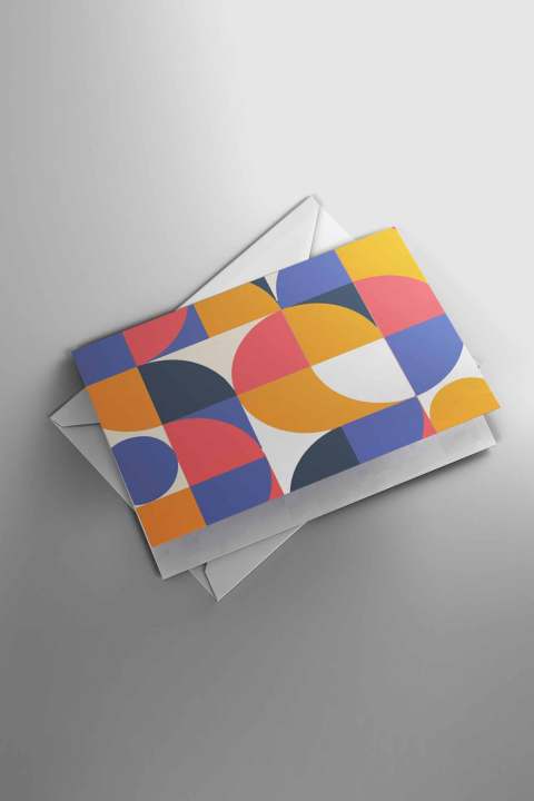 Urban Root Geometric Pattern Card | Daraz.lk
