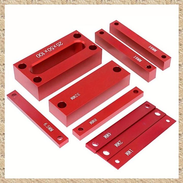,9Pcs Metric Setup Blocks Height Gauge Set-Precision Setup Bar Blocks W ...