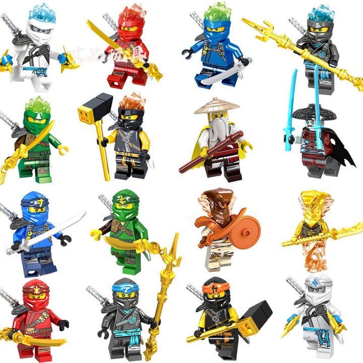 Ninjago Movie Compatible LEGO Building Blocks Minifigures Flame 11 ...
