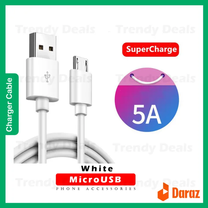 Fast Charge Micro USB Cable Connector Phone Charger Data Cabel Support ...