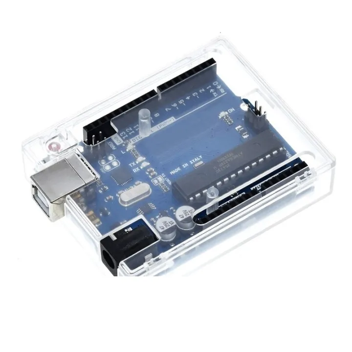 Arduino UNO R3 MEGA328P ATMEGA16U2 Development Board With Case | Daraz.lk