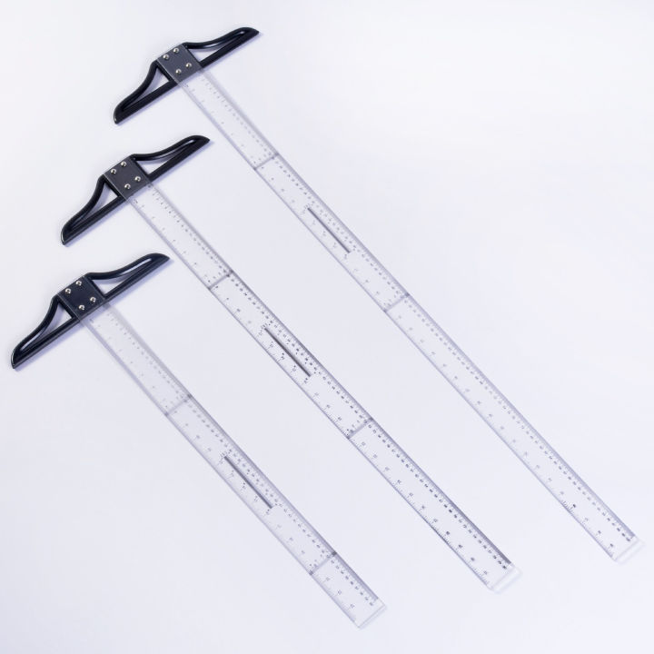 Extra Long Plastic Metric T Ruler 60cm 90cm 100cm 120cm T Ruler 24 inch ...