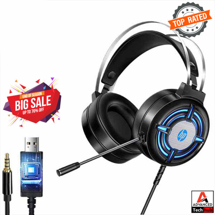 HP H120 USB 2 Pin Gaming Headset with Mic Control | Daraz.lk