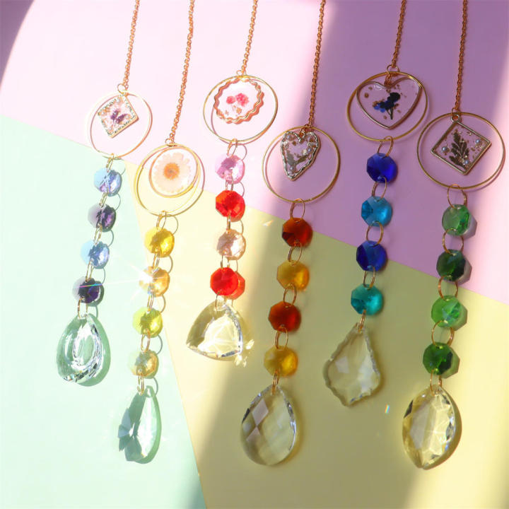 Prism Suncatcher,Hanging Window Crystals,Rainbow Light Catch,Crystal ...