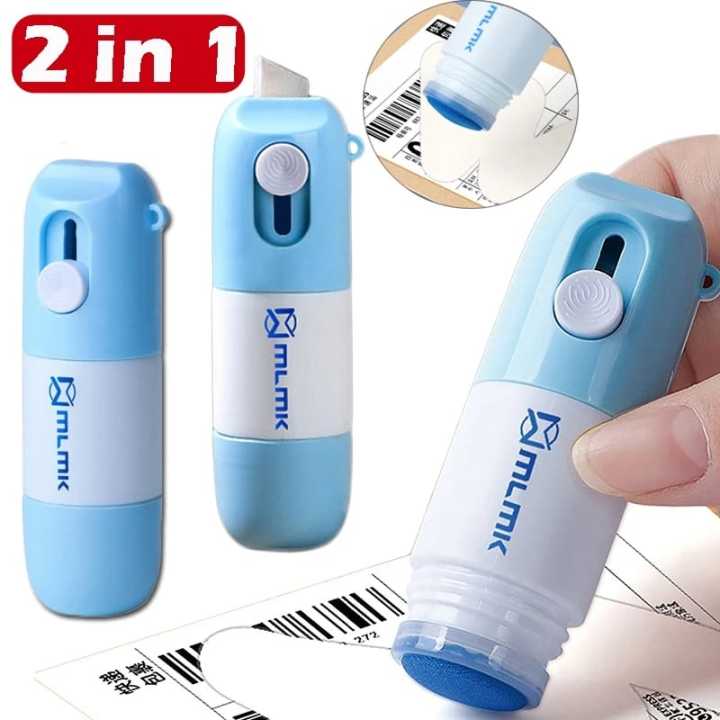 2 in 1 correction fuild (cutter and barcode printer eraser ) | Daraz.lk