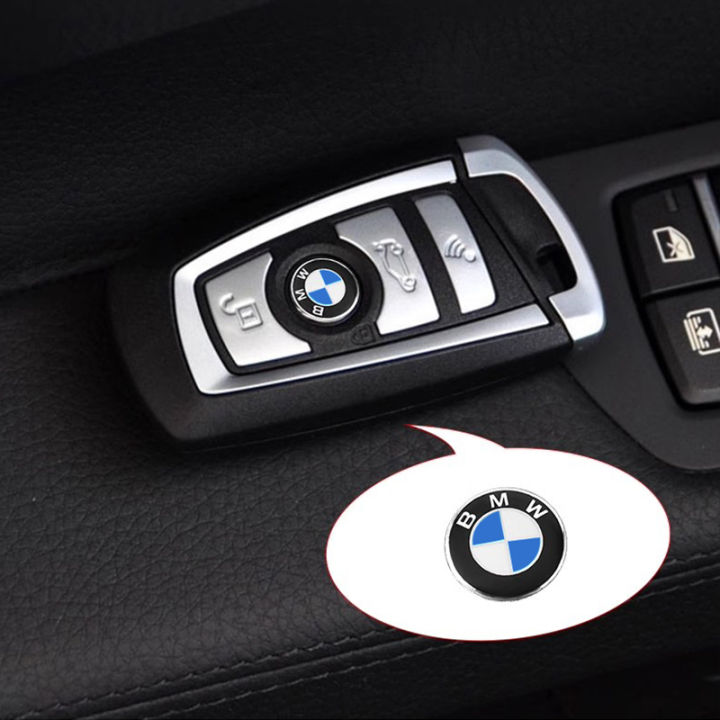 10Pcs Metal Car Logo Key Emblem Sticker Decoration For BMW Series I3 I4 ...
