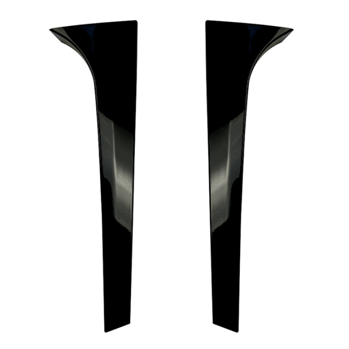 1Pair Car Rear Window Spoiler Deflector Side Wing Trim Cover Sticker ...