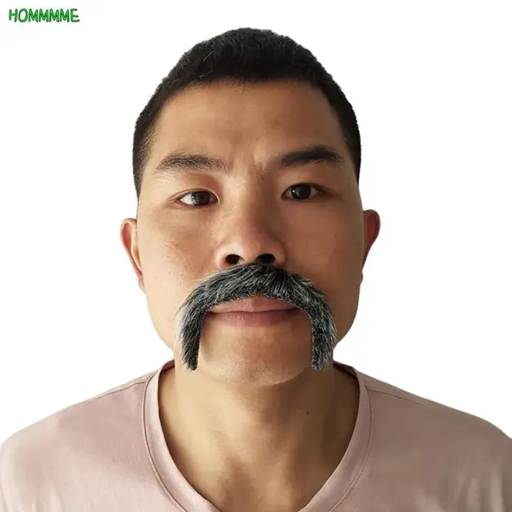 1 Funny Costume Pirate Party Mustache Cosplay Moustache Beard For Adult ...