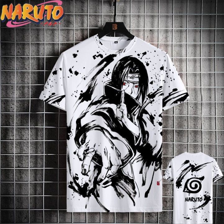 Summer Anime NarutoTT-shirt Itachi Uchiha Naruto Short-Sleeved Clothing ...