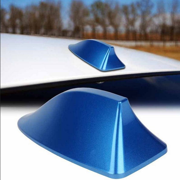 Universal Car Auto Shark Fin Antenna Antistatic Dummy Aerial Decoration ...