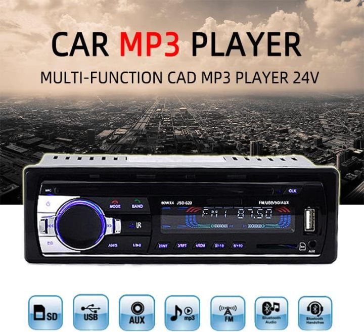 Element Car MP3 Bluetooth USB FM Radio Single Din Player With USB/SD ...
