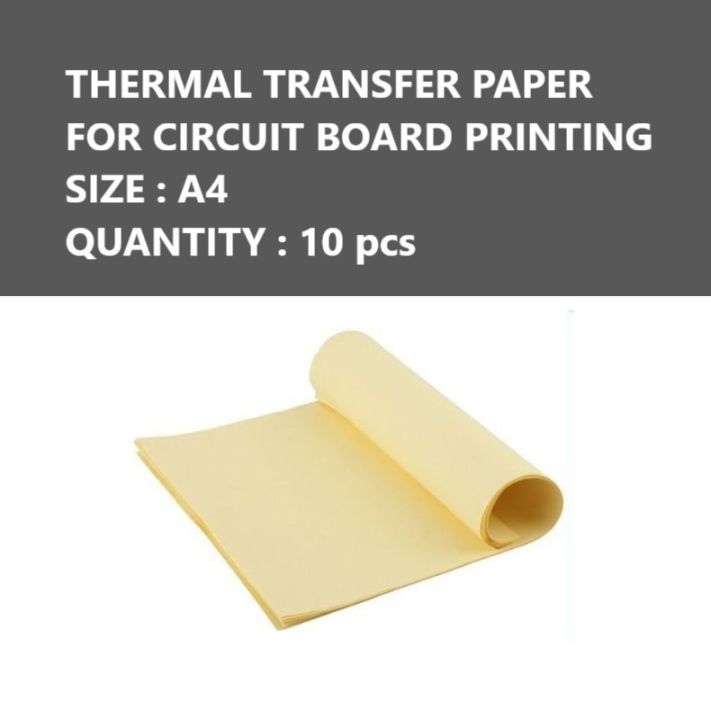 10pcs of Thermal Transfer Paper for Electronic Circuit Diagram Printing ...