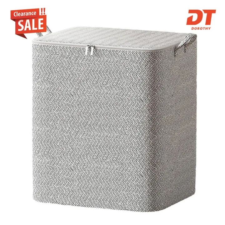 DT(Clearance price) Clothes Storage Bag Large Quilt Storage Bag with ...
