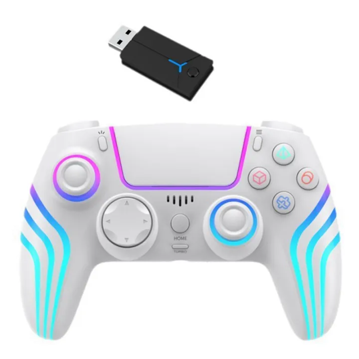 Bluetooth Wireless Controller Dual Vibration Gamepad Gaming Console ...