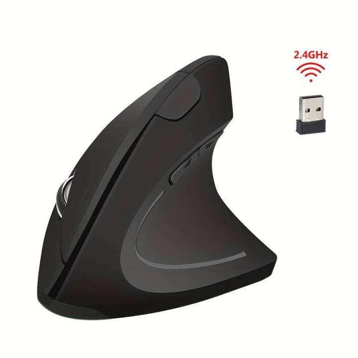 Wireless Vertical Gaming Mouse, Ergonomic USB Computer Mice for PC ...