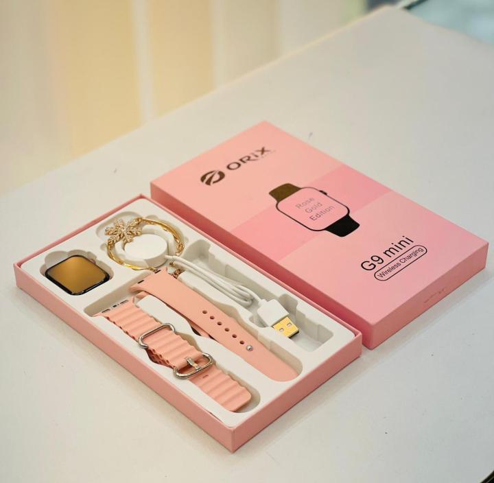 ORIX G9 MINI SMART WATCH FOR LADIES (Pink color only) | Daraz.lk
