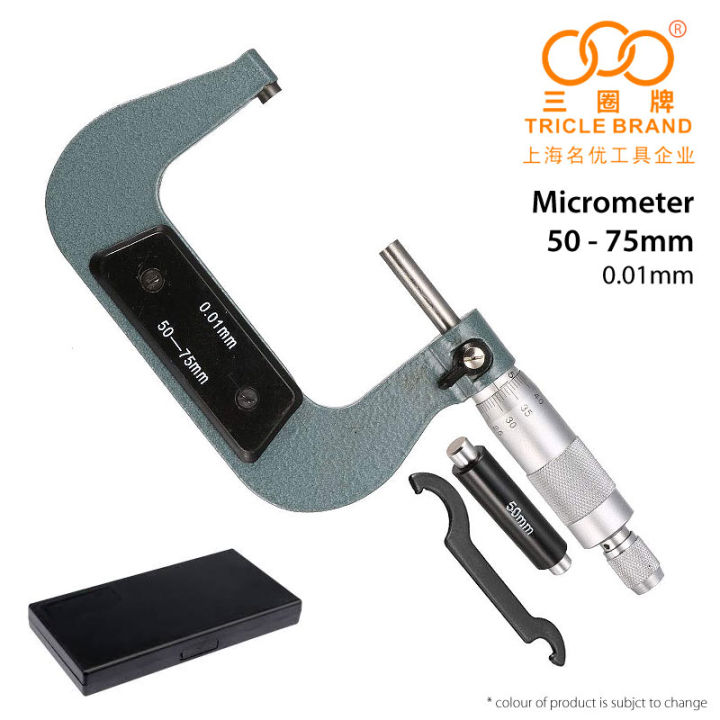 Micrometer - 50-75 mm - 0.01 - Tricle | Daraz.lk