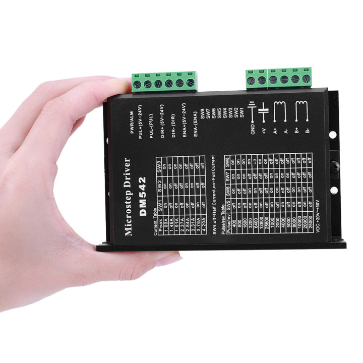 DM542 DM556 Microstep Motor Driver 2 Phase Digital Stepper Motor Driver ...