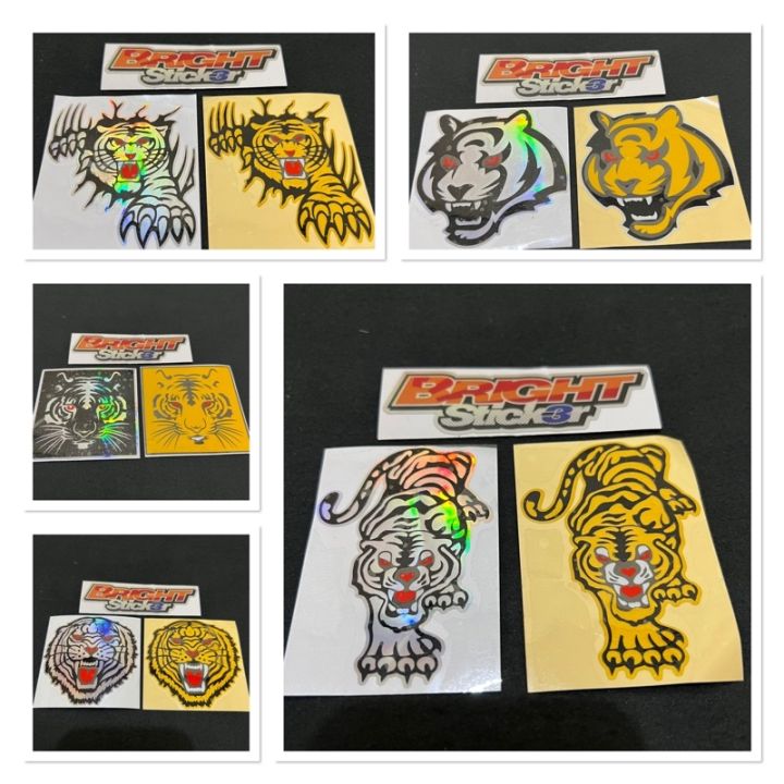 Sticker Head Tiger Tiger STICKER Motorcycle Car CUTTING | Daraz.lk
