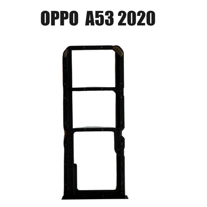 OPPO A53 2020 SIM Card Tray SIM Card Tray Micro SD Card Tray Black ...