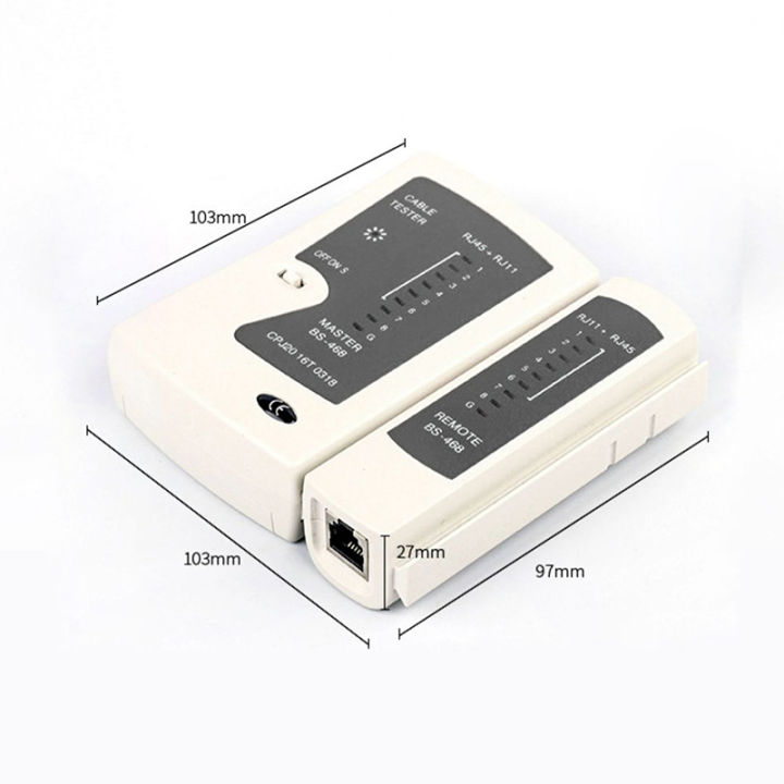 Linkwylan Network Telephone Rj11 Rj12 Rj45 Lan Cable Tester Supports ...