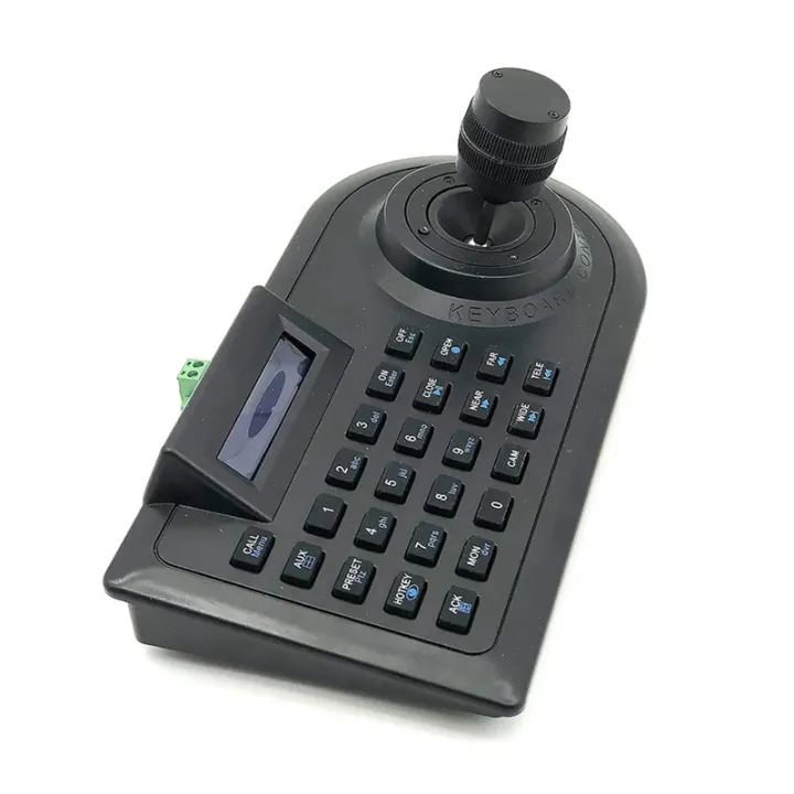 3D Axis Joystick CCTV Keyboard Controller Keypad for AHD Security PTZ ...