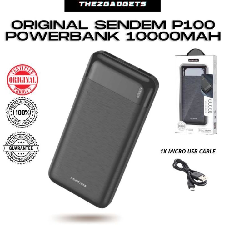 SENDEM P100 Powerbank 10000k mAh | Daraz.lk