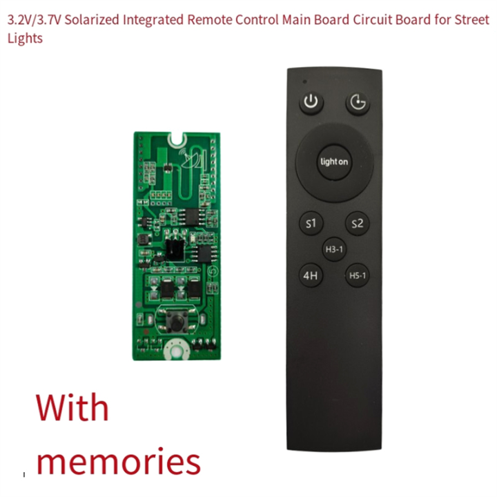 Solar Street Light Circuit Board 3.2V 3.7V High Remote Control Human ...
