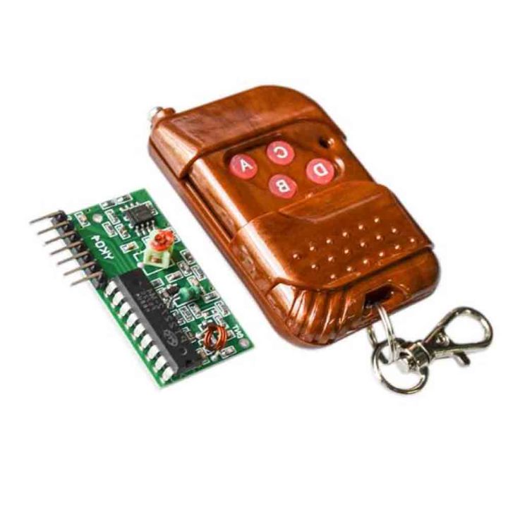 IC 2262/2272 Decoding Wireless Receive Module 4 Channel Remote ...