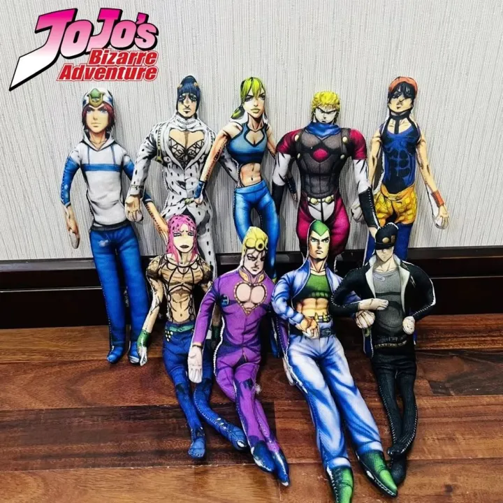 Funny Figure Twistable Shape Jojos Adventure Plush Anime Peripheral ...