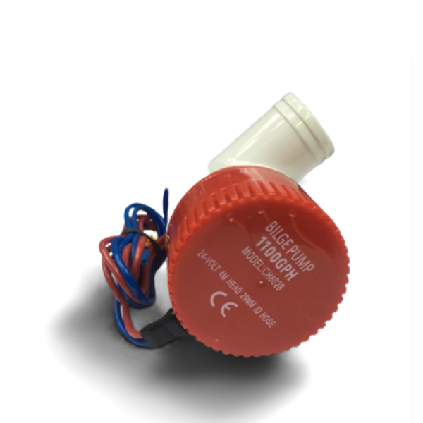 24V 1100GPH Electric Marine Submersible Bilge Sump Water Pump With For ...