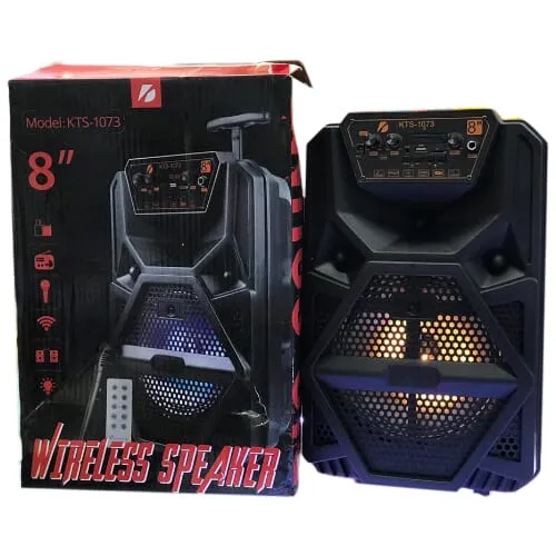 8" KTS-1073 Wireless Speaker | Daraz.lk