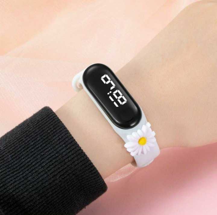 Cartoon Character Led Digital Kids Watches For Boys Girls Daraz Lk