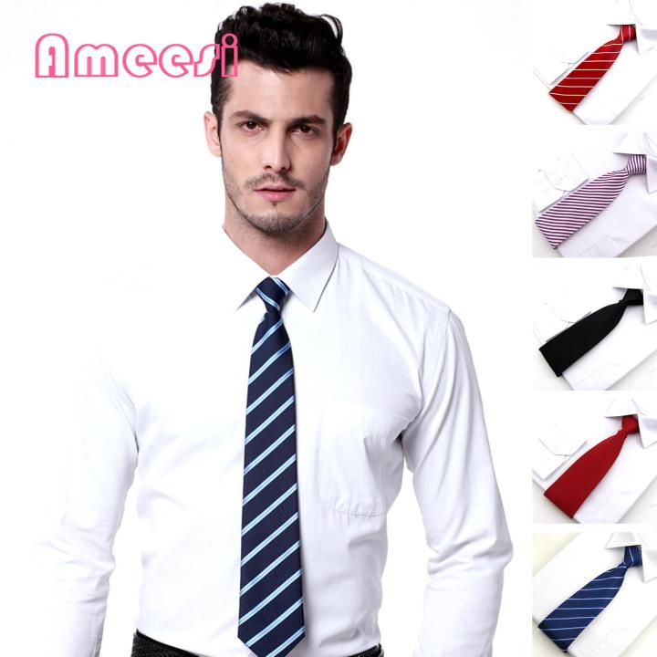 Twill Formal Tie Premium Men's Solid Color Twill Dot Print Tie Stylish ...