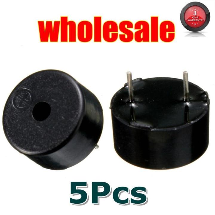 5pcs 14 x 7mm 2 Pins Passive Electronic Piezoelectric Piezo Buzzer 1 ...