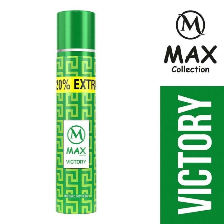 Max Collection Victory Perfumed Body Spray 90ml Extra Fragrance Fights ...