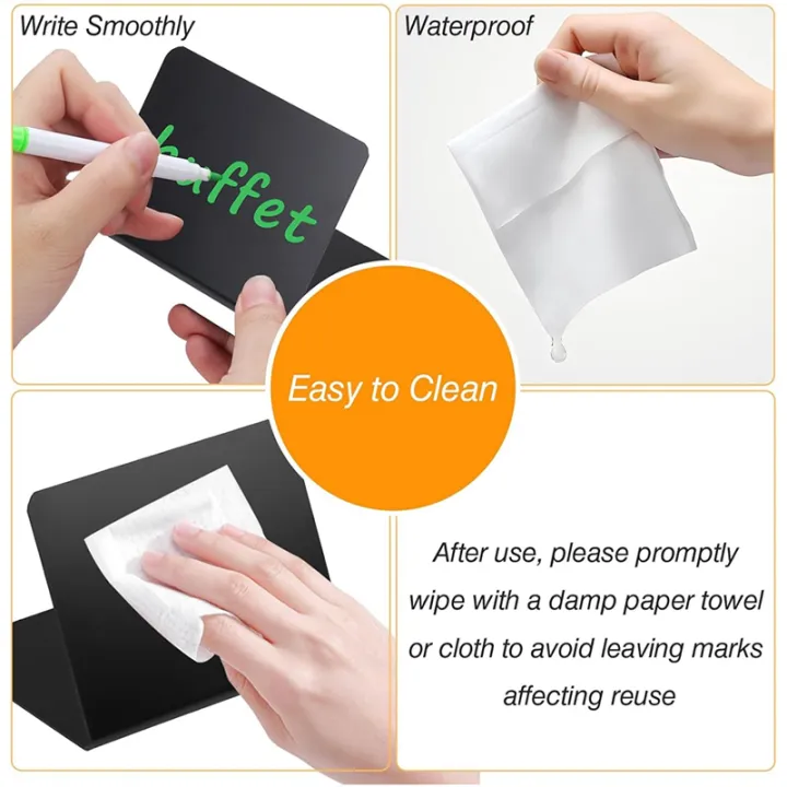 12 Pack Chalkboard Signs for Party-Buffet,Food Labels | Daraz.lk