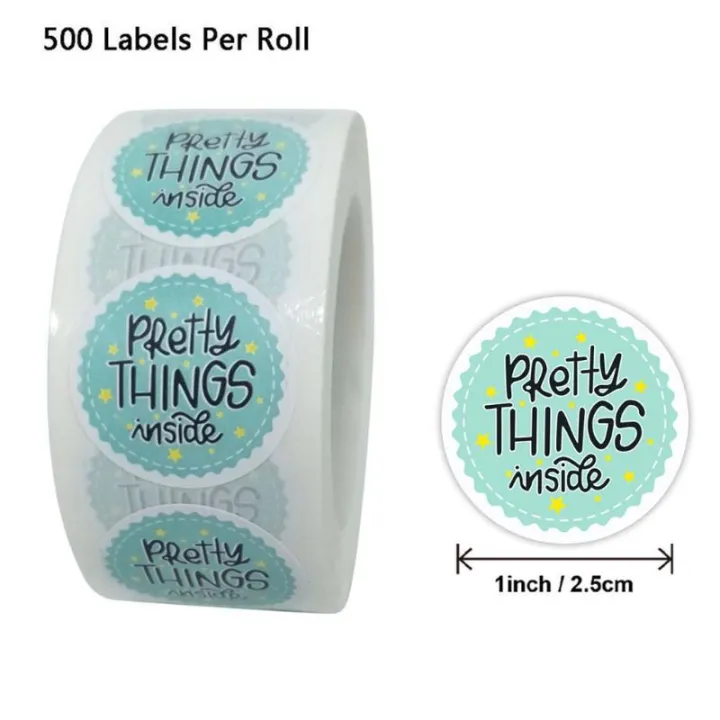 【Exclusive Offer】500pcs Homemade with Love Stickers Round Seal Label ...