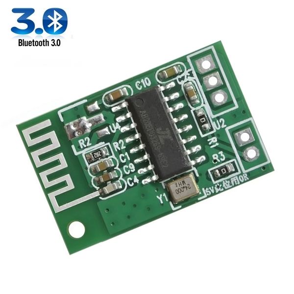 Bluetooth Audio Module LED Power 3.3V-8V Dual Audio Digital Audio ...