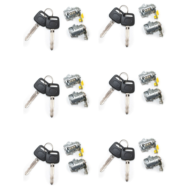 Fullhaodd 6X Door Lock Set with Key(L & R) for 89-95 Pickup 89-98 ...