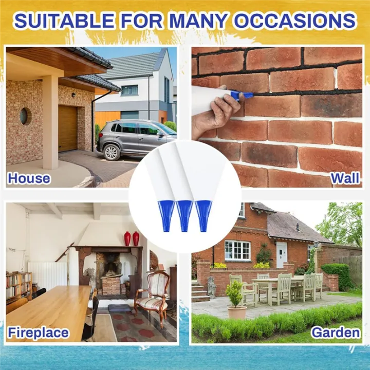 Nullmul 6pcs Mortar Bags with Molded Tear ResistantPuncture Proof Pipe ...